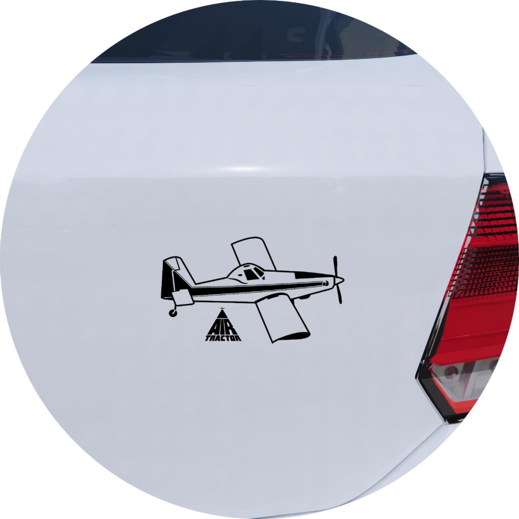 Adesivo de Carro Avião Agrícola Air Tractor - Melhor Adesivo